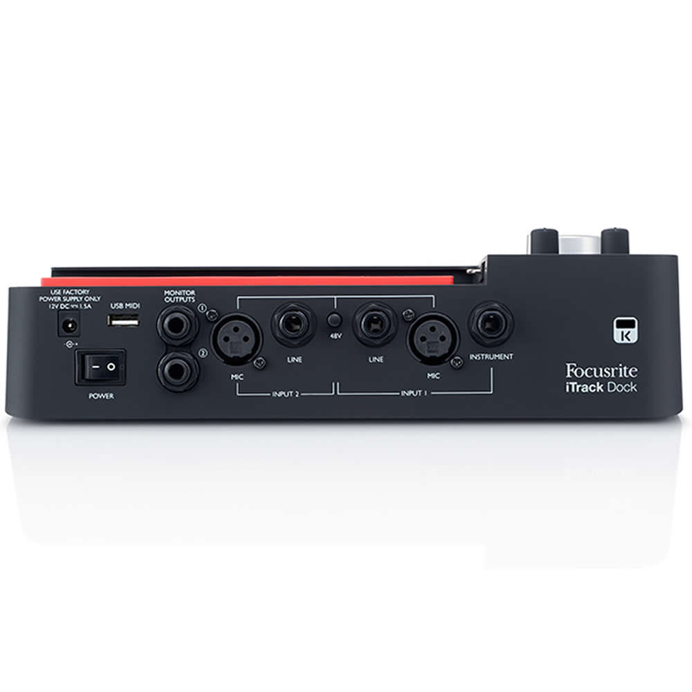 Interface Focusrite Itrack Dock