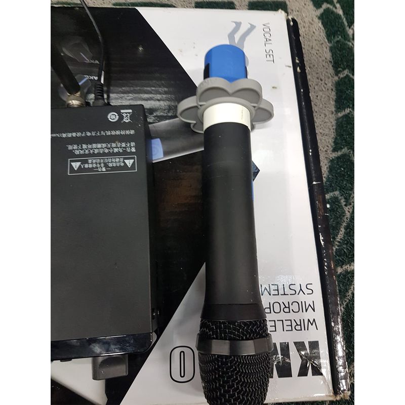 MICROFONE AKG KM-200 SEM FIO DUPLO USADO