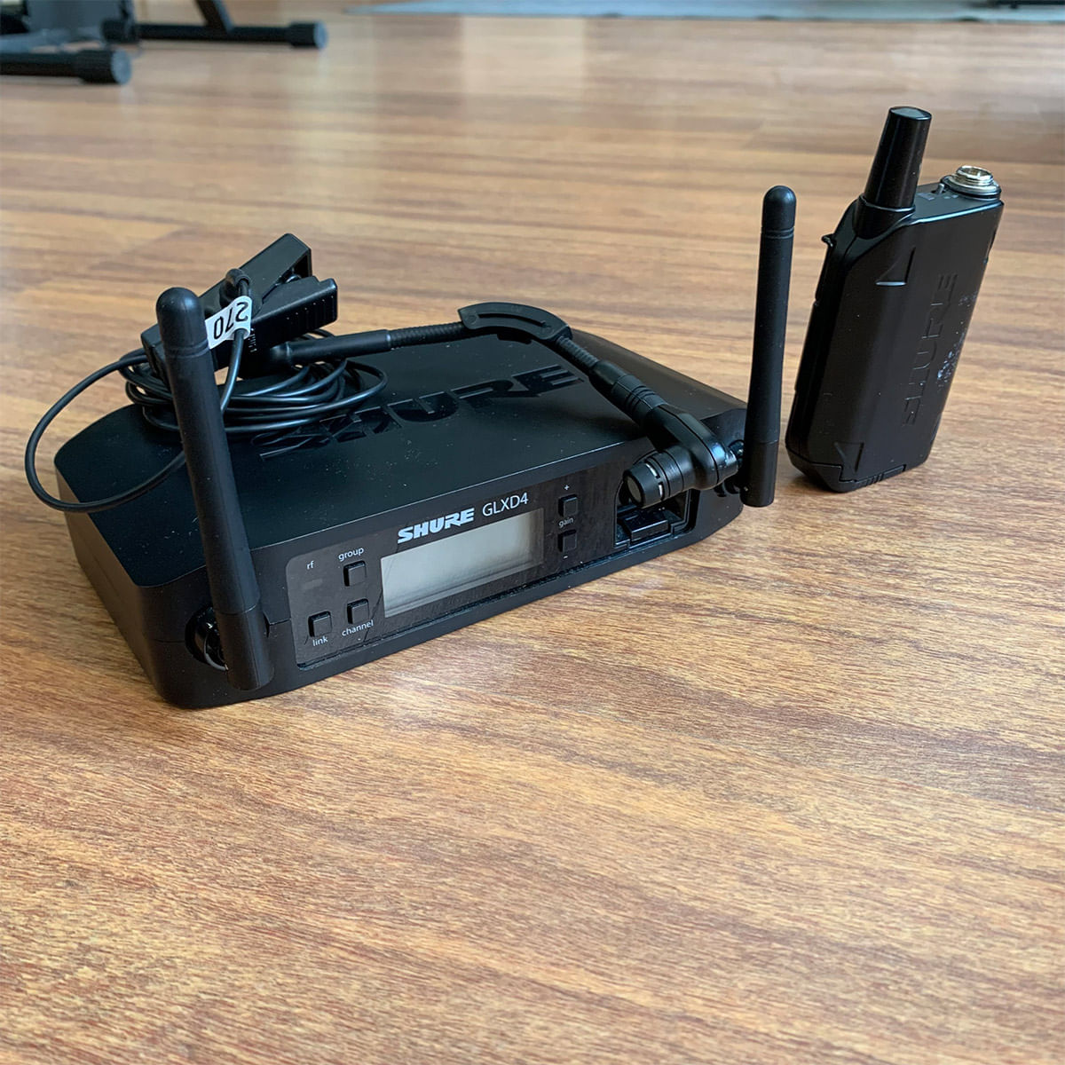 MICROFONE SHURE GLXD14BR/B98-Z2 SEM FIO USADO