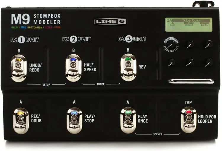 PEDALEIRA LINE 6 M9 STOMPBOX MODELER USADO