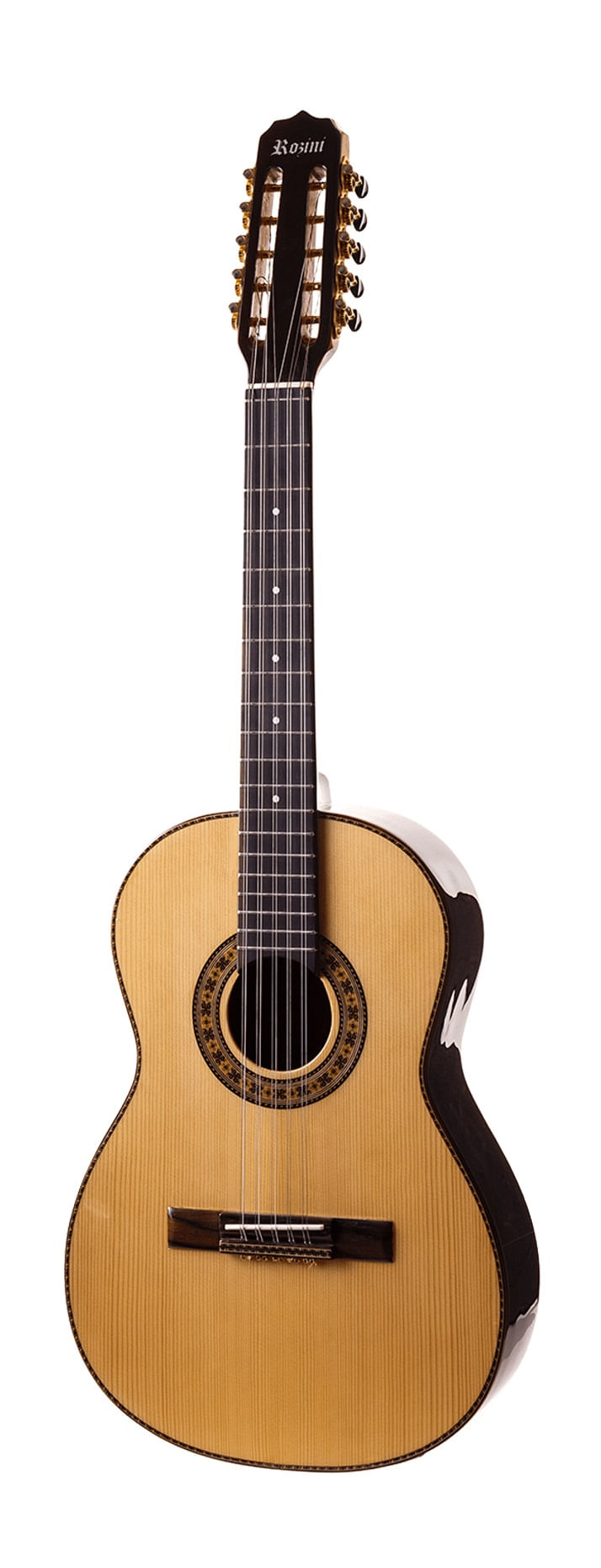 Viola Rozini RV113 A.C.N.J Concertista Classica AC Nat com Estojo