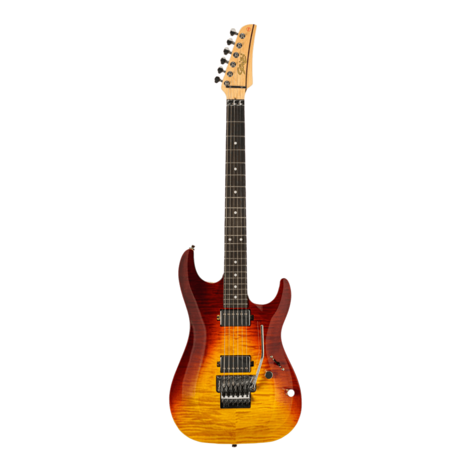 Guitarra Seizi Katana Aura HH Floyd Rose Fireburst